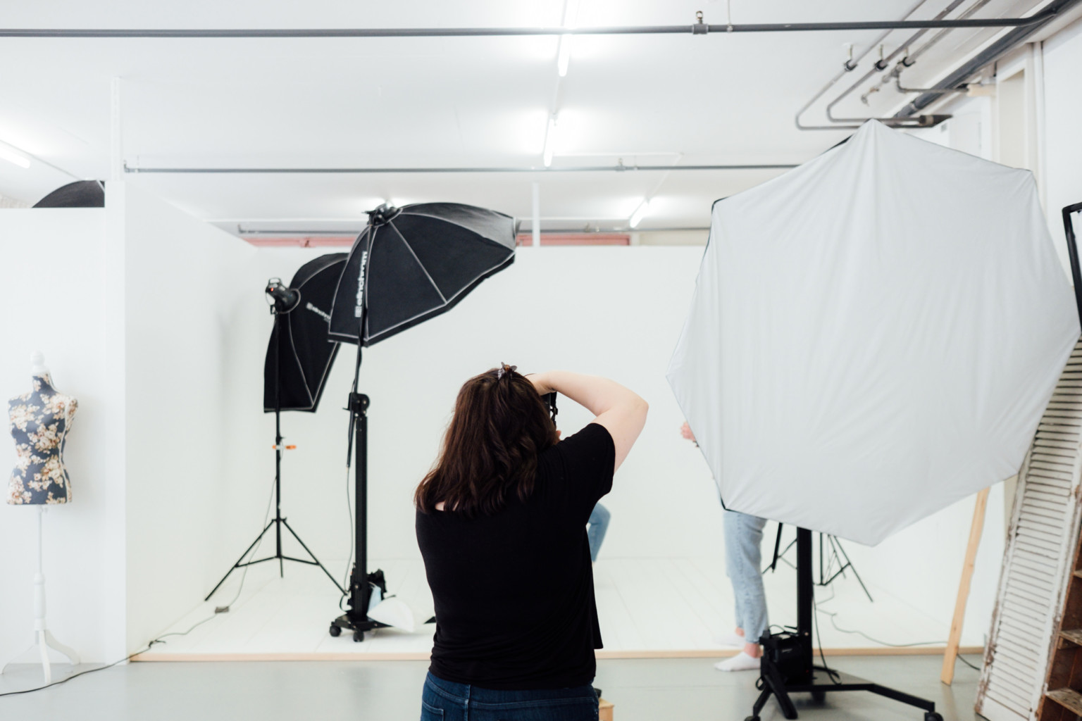 En coulisses pour ma séance photo Boudoir avec Daniela Pinto (Dani de Nicocapone)