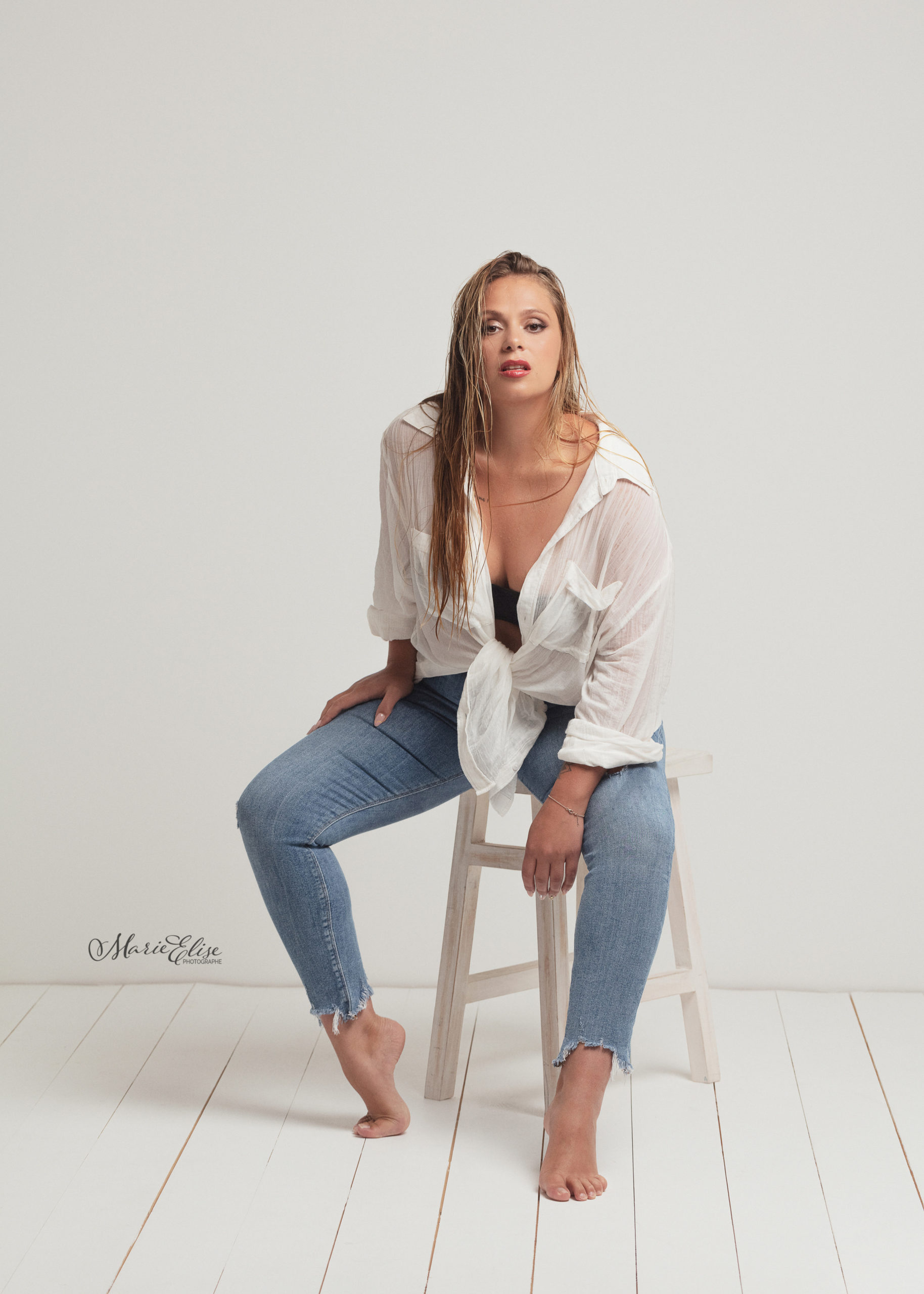 En coulisses pour ma séance photo Boudoir avec Daniela Pinto (Dani de Nicocapone)